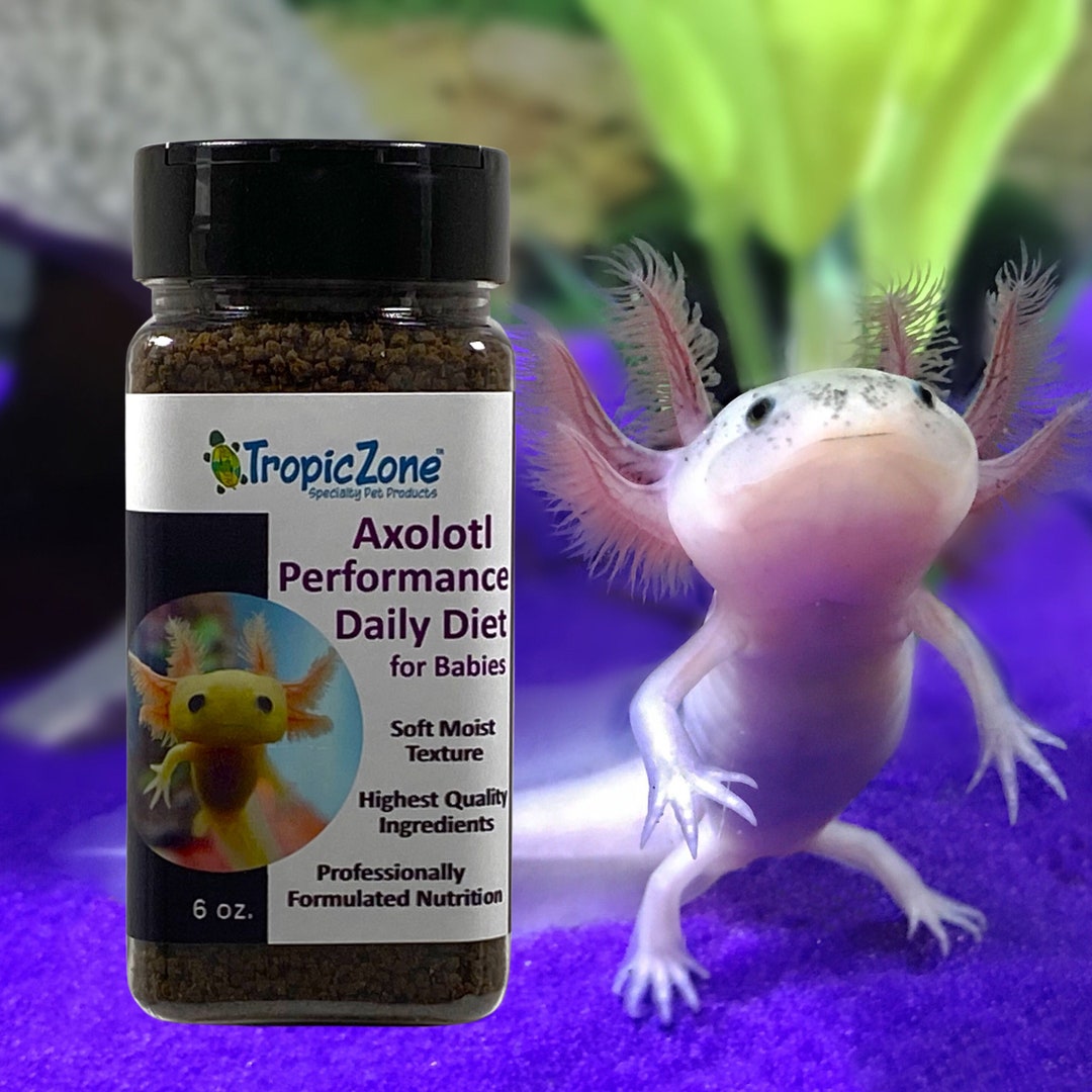 Tropiczone Performance Baby Axolotl Diet, Salamander Food, Frog Food ...