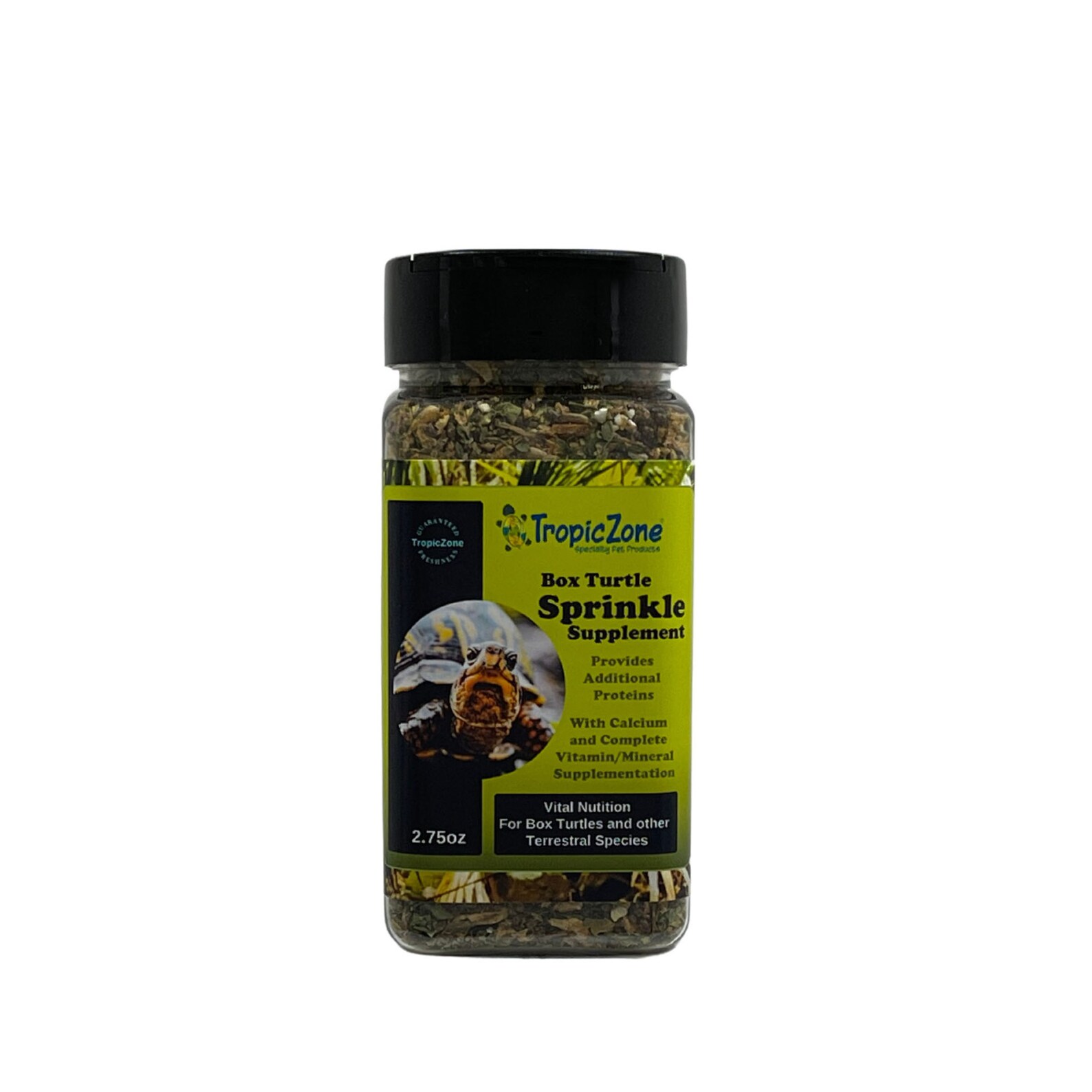 Tropiczone Box Turtle Sprinkle Supplement: Protein, Calcium & Vitamins ...