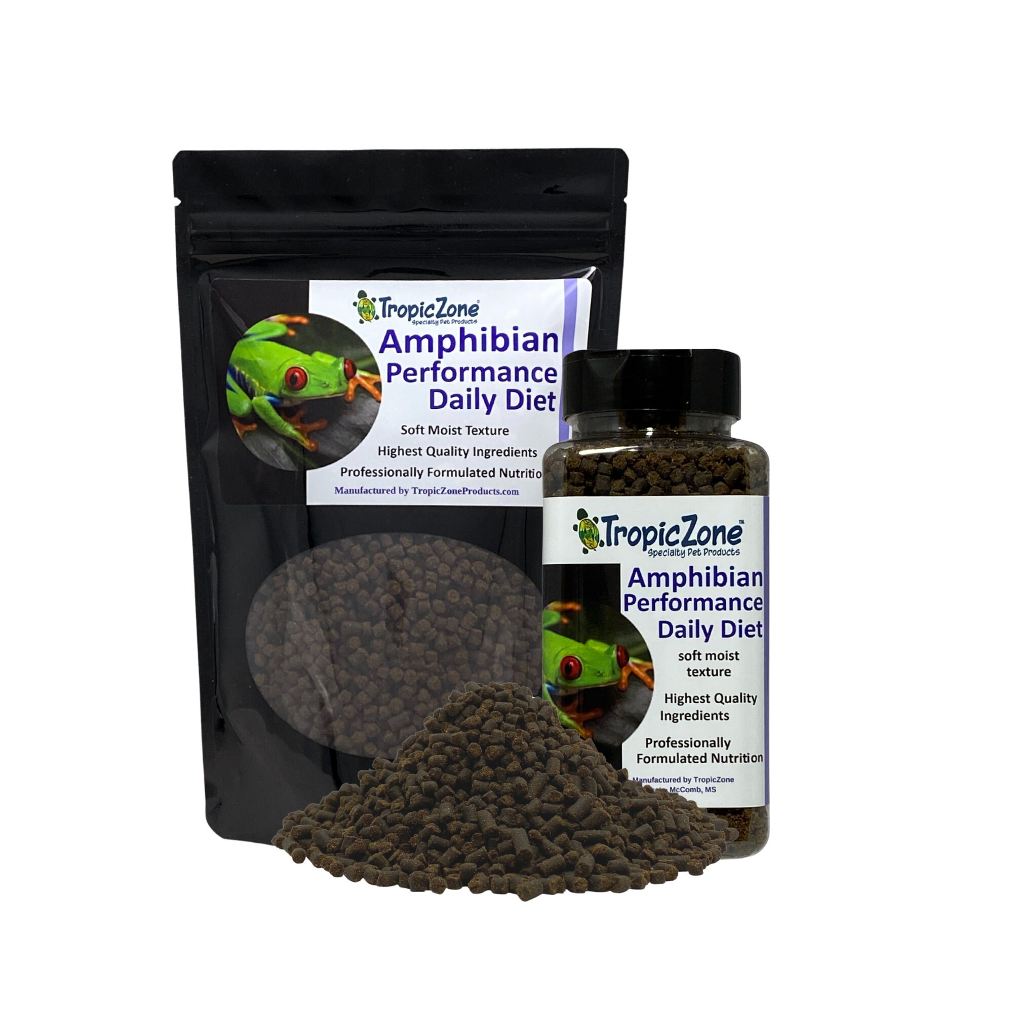 Tropiczone Amphibian Softserve Diet Amphibian Food Frog - Etsy