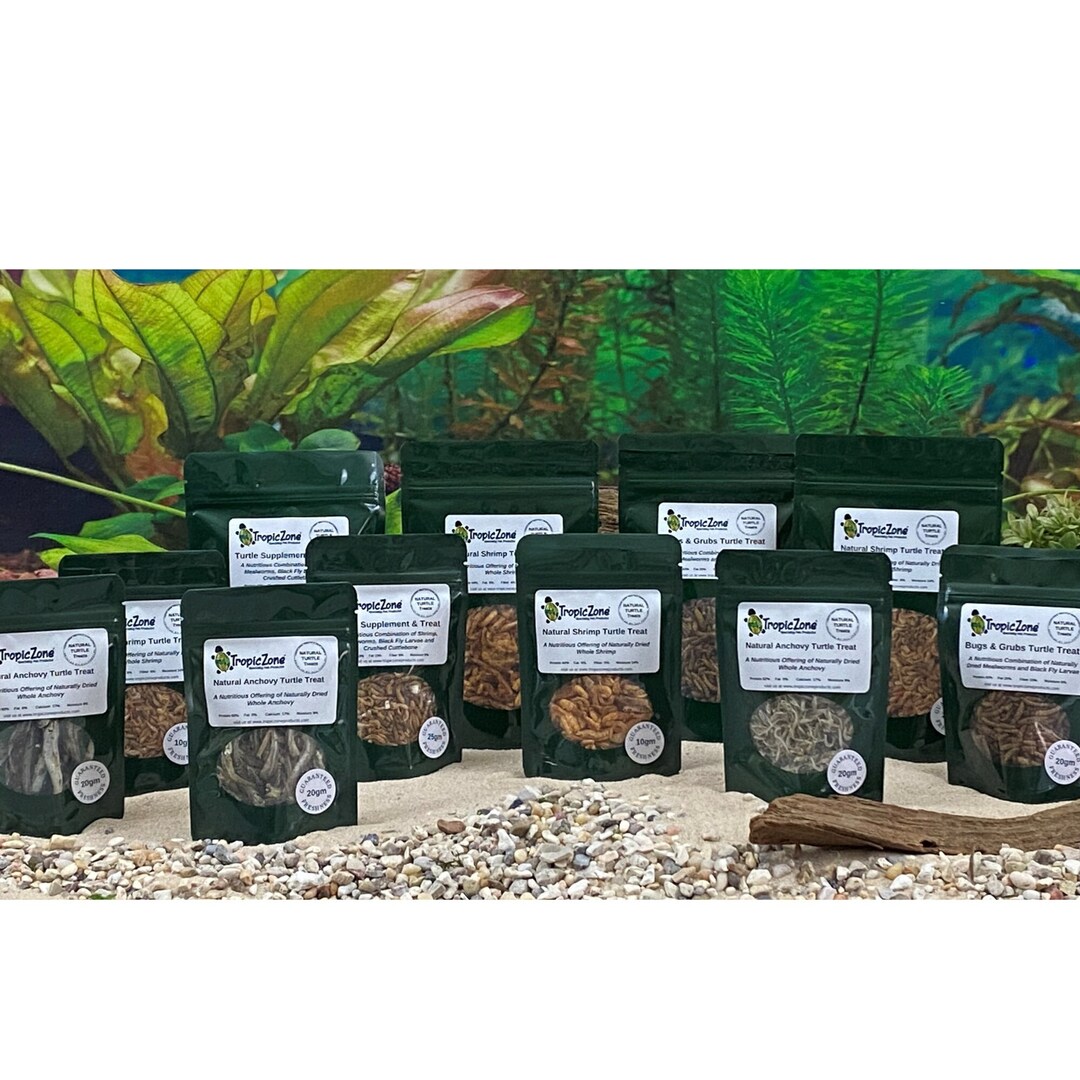 Tropiczone Assorted Natural Turtle Treats - Etsy