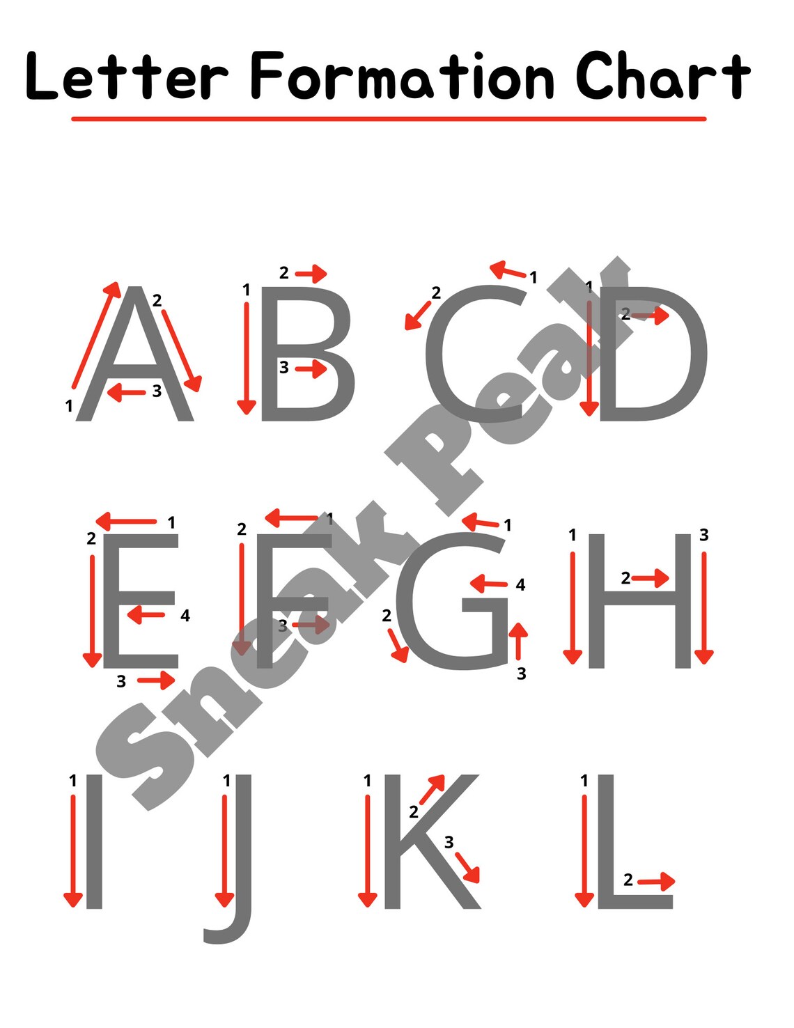 Printable Animal ABC Color and Trace Pre-school Uppercase Letters ...