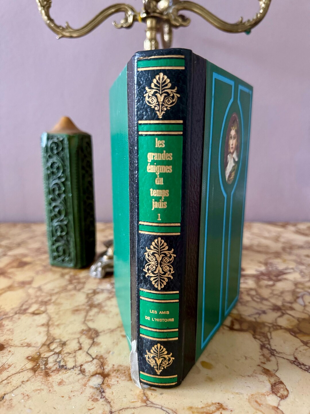 Vintage French Historical Book the Great Enigmas of the Past, Bernard ...