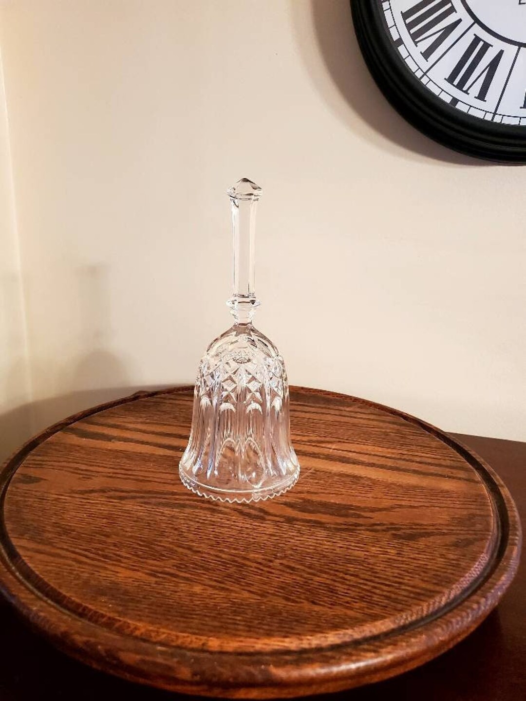 Hand-cut Lead Crystal Dinner Bell Over 74% Lead Crystal - Etsy