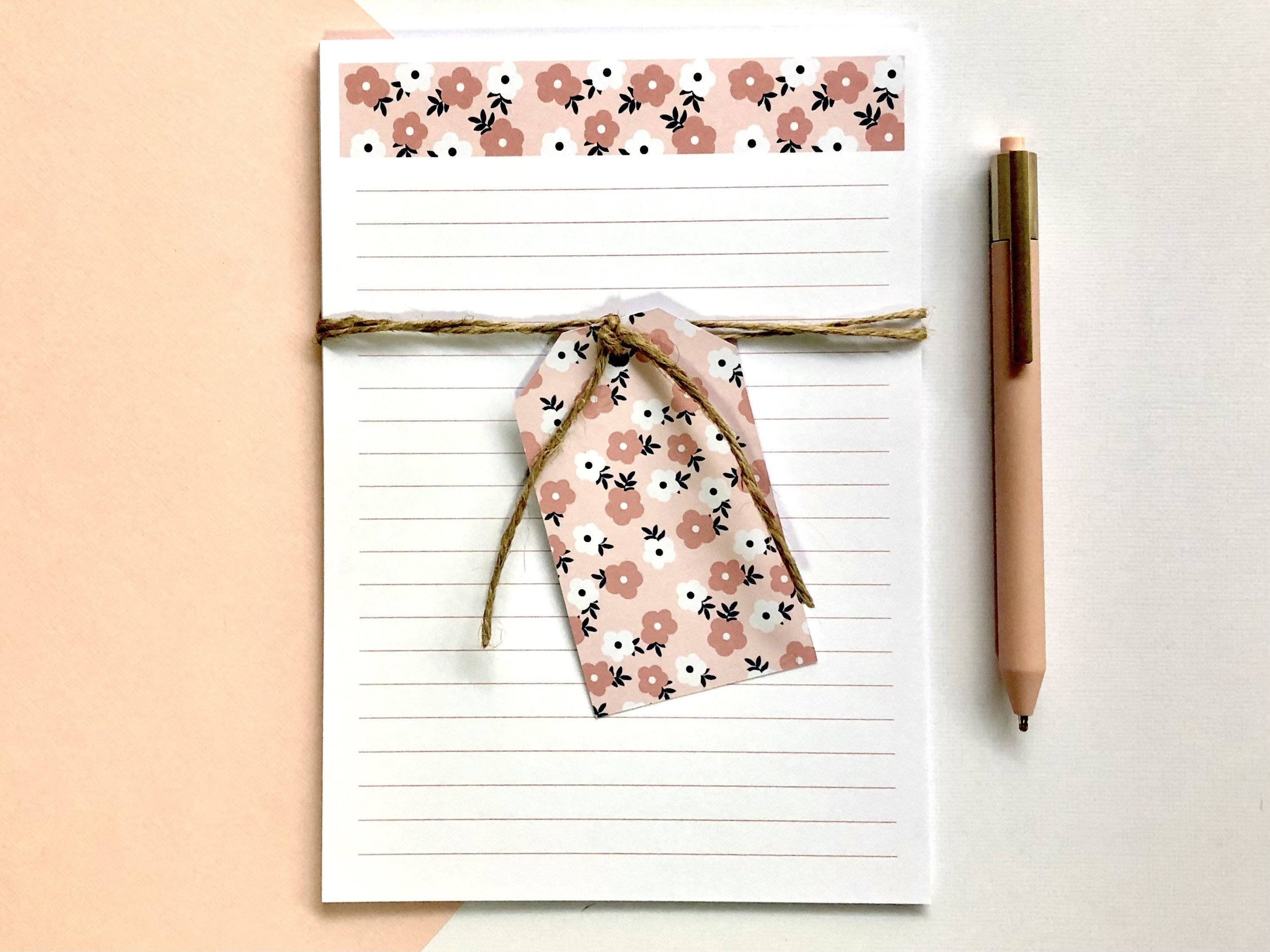 A5 Writing Paper Lined Writing Paper Set Stationery Set Pen - Etsy