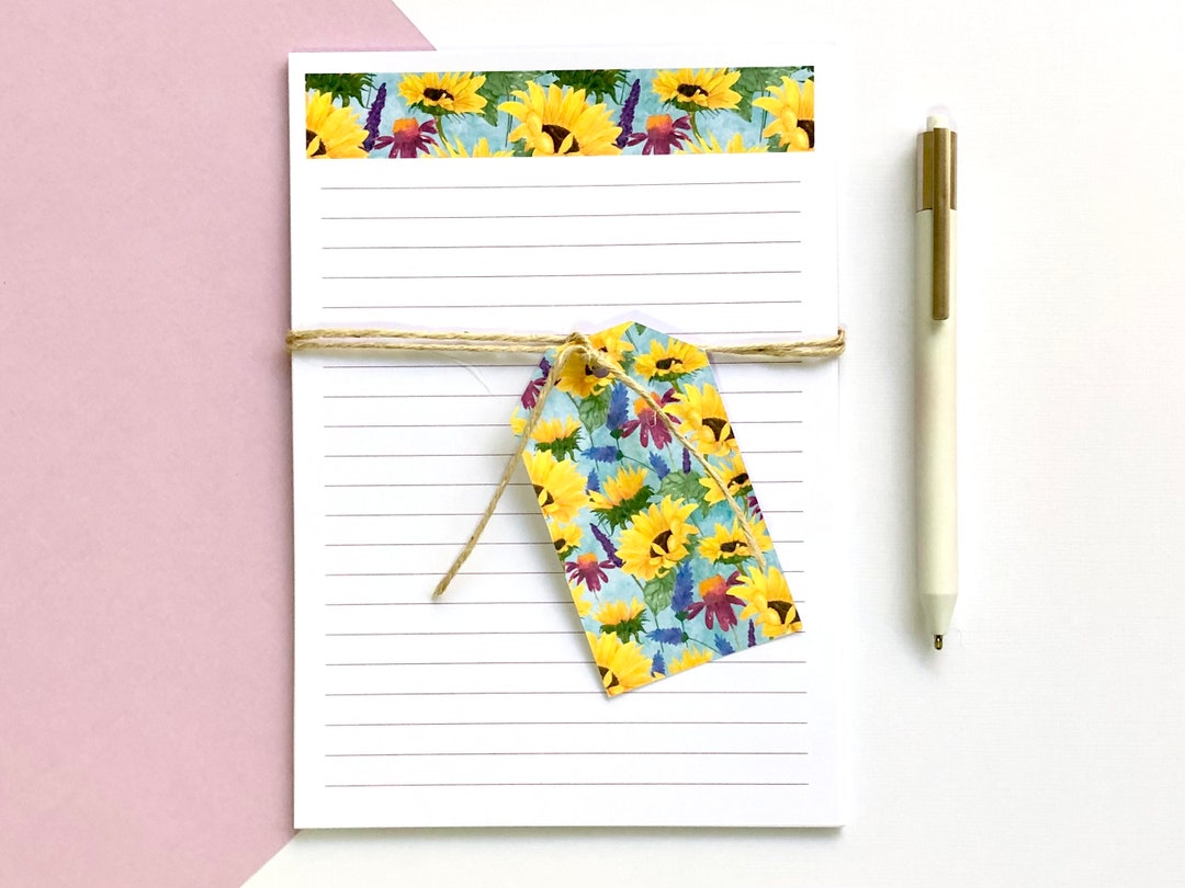 A5 Writing Paper, Lined Writing Paper Set, Stationery Set, Pen Pal ...