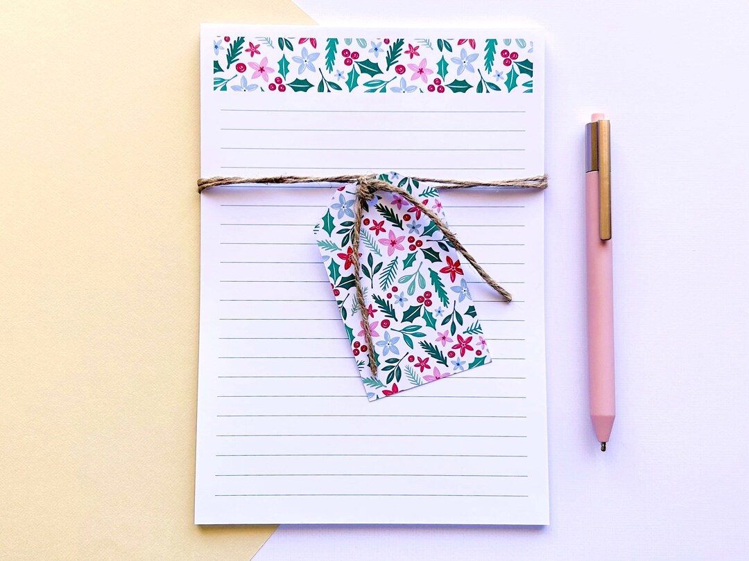 A5 Writing Paper, Lined Writing Paper Set, Stationery Set, Pen Pal ...