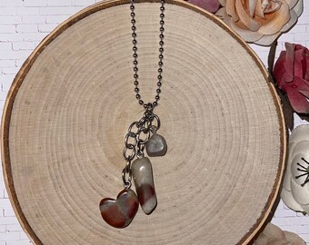 Pudding Stone Necklace - Etsy