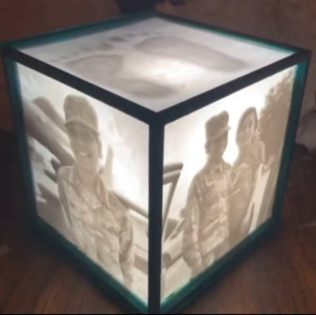 Custom Lithophane Light Box - Etsy