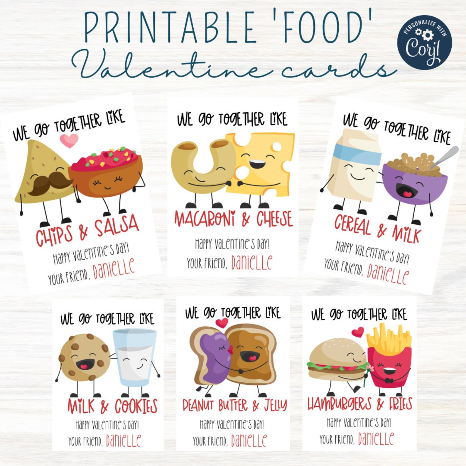 We Go Together Like Valentine Cards,valentines,adult Valentine Cards ...