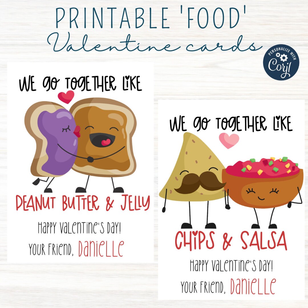 We Go Together Like Valentine Cards,valentines,adult Valentine Cards ...