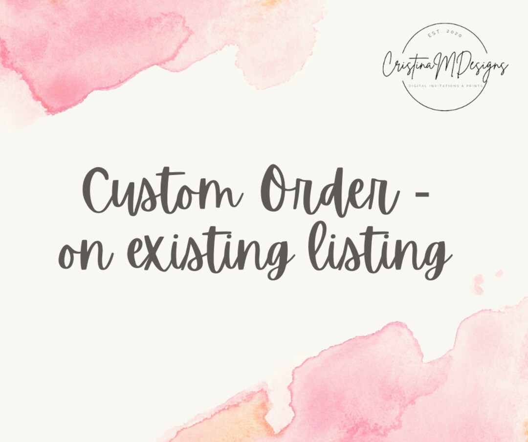 Custom Invitation Service,invitation Edits,custom Invitation Edits ...