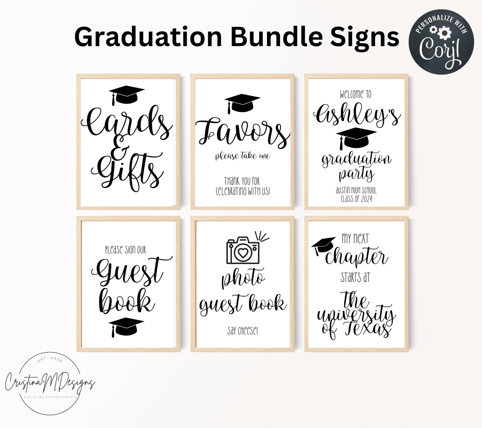 Printable Candy Bar Signs,graduation Party Decorations,graduation Candy ...