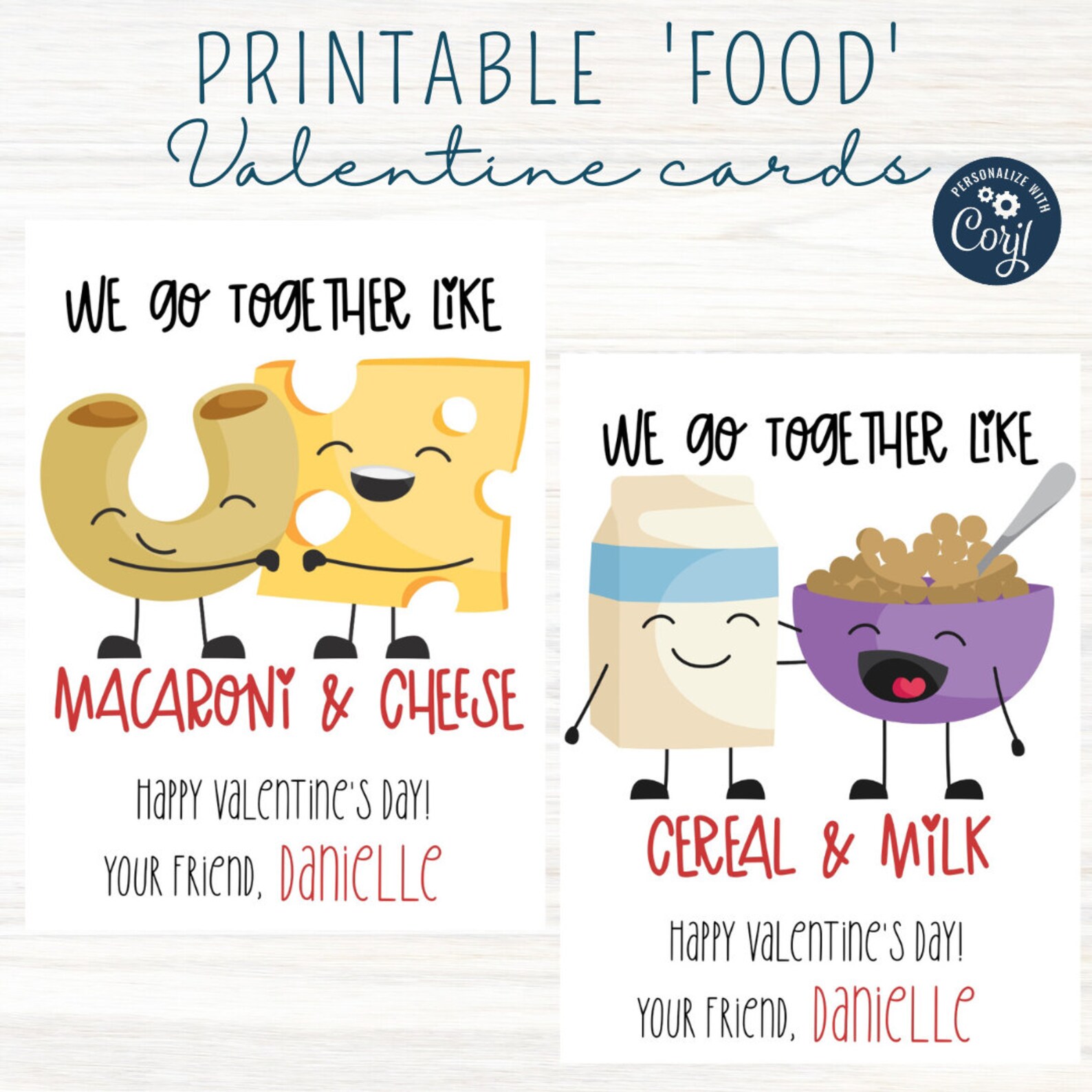 We Go Together Like Valentine Cards,valentines,adult Valentine Cards ...