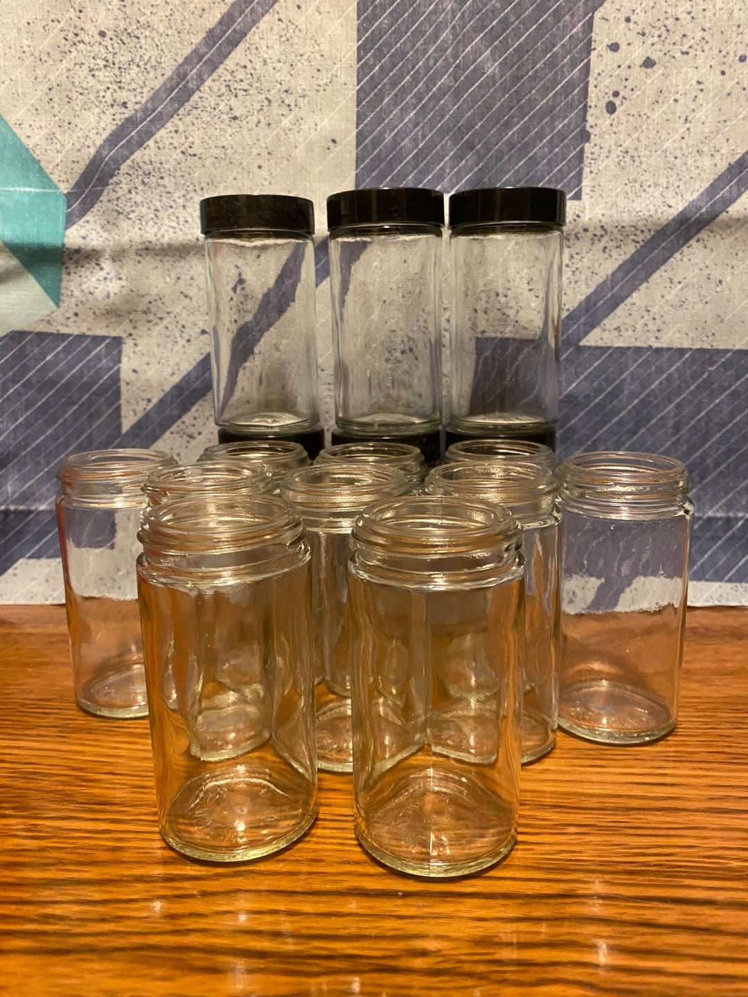 Small Glass Spice Jars - Etsy