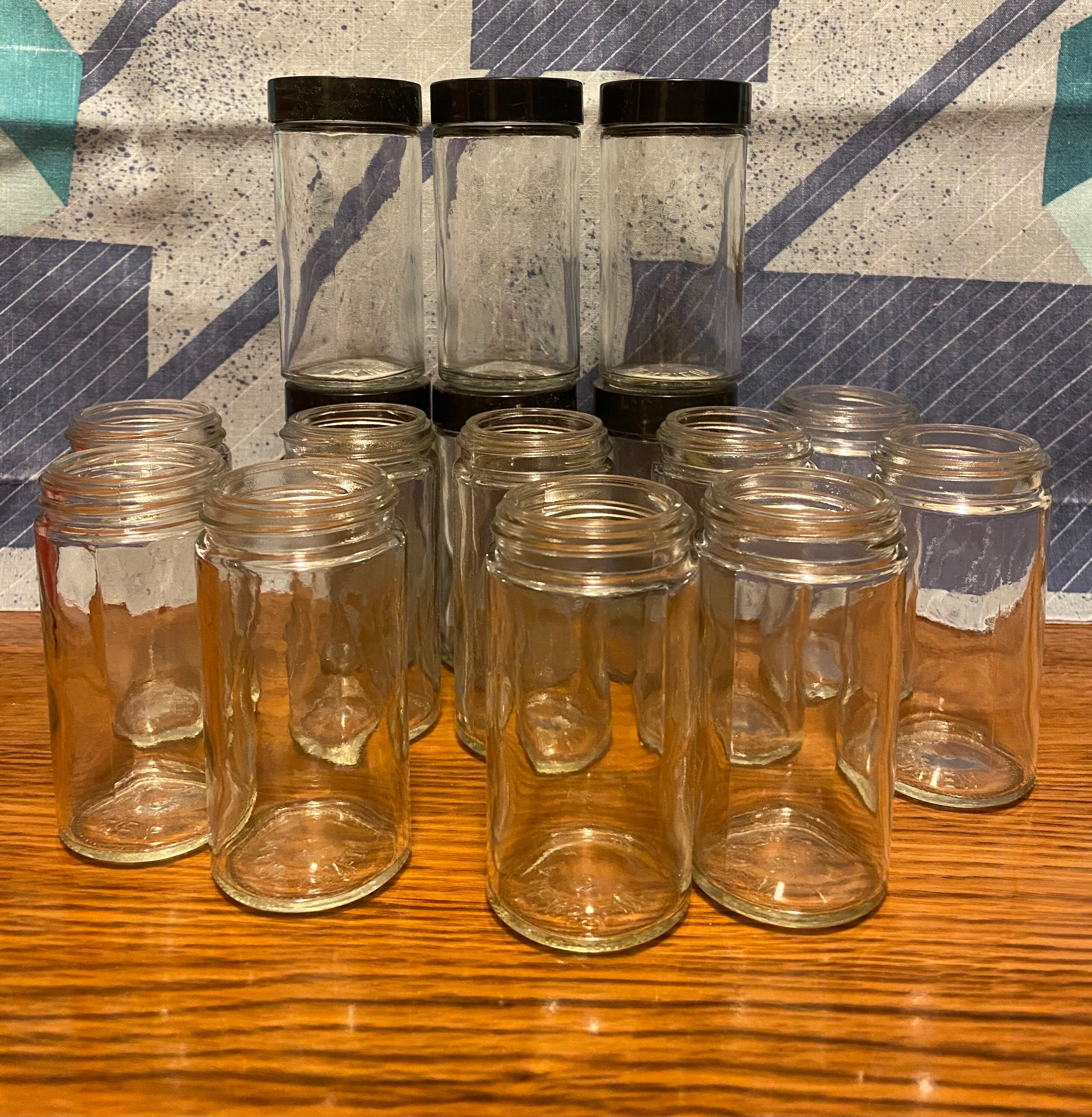 Small Glass Spice Jars - Etsy