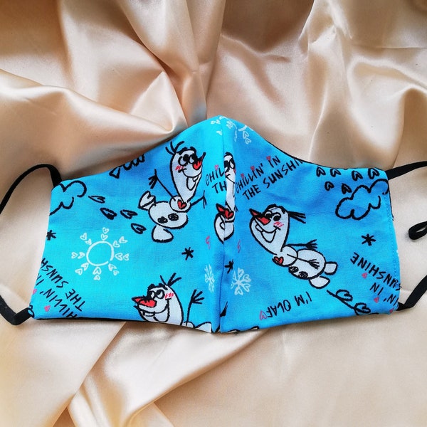 Olaf Face Mask - Etsy