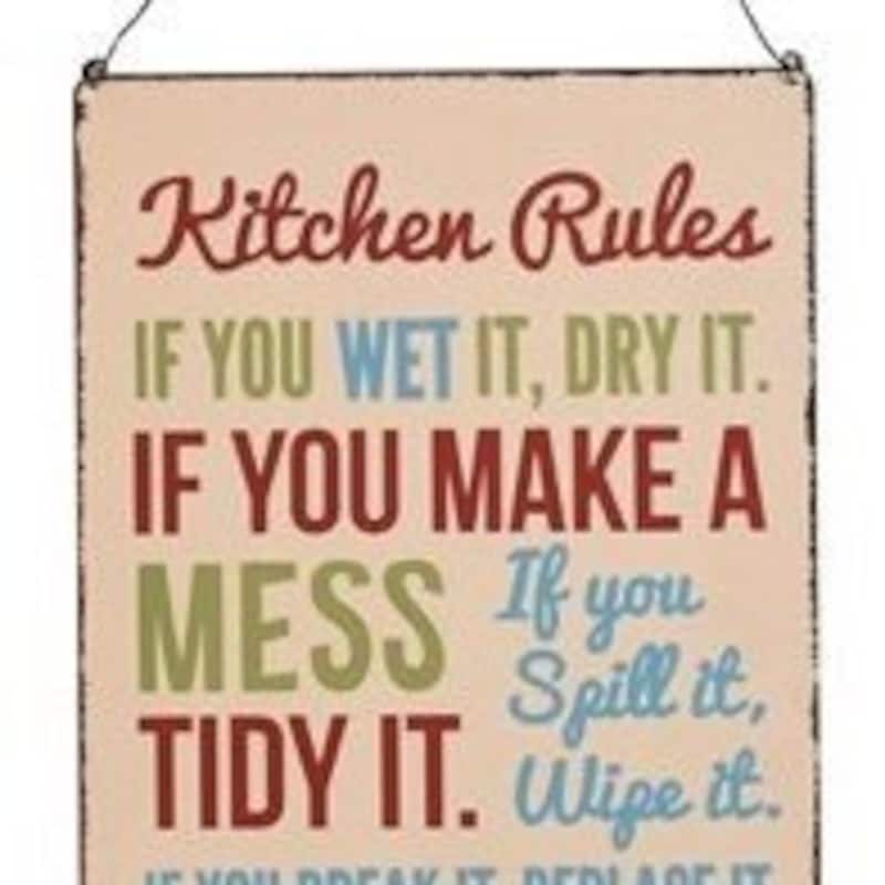 Kitchen Rules - Etsy