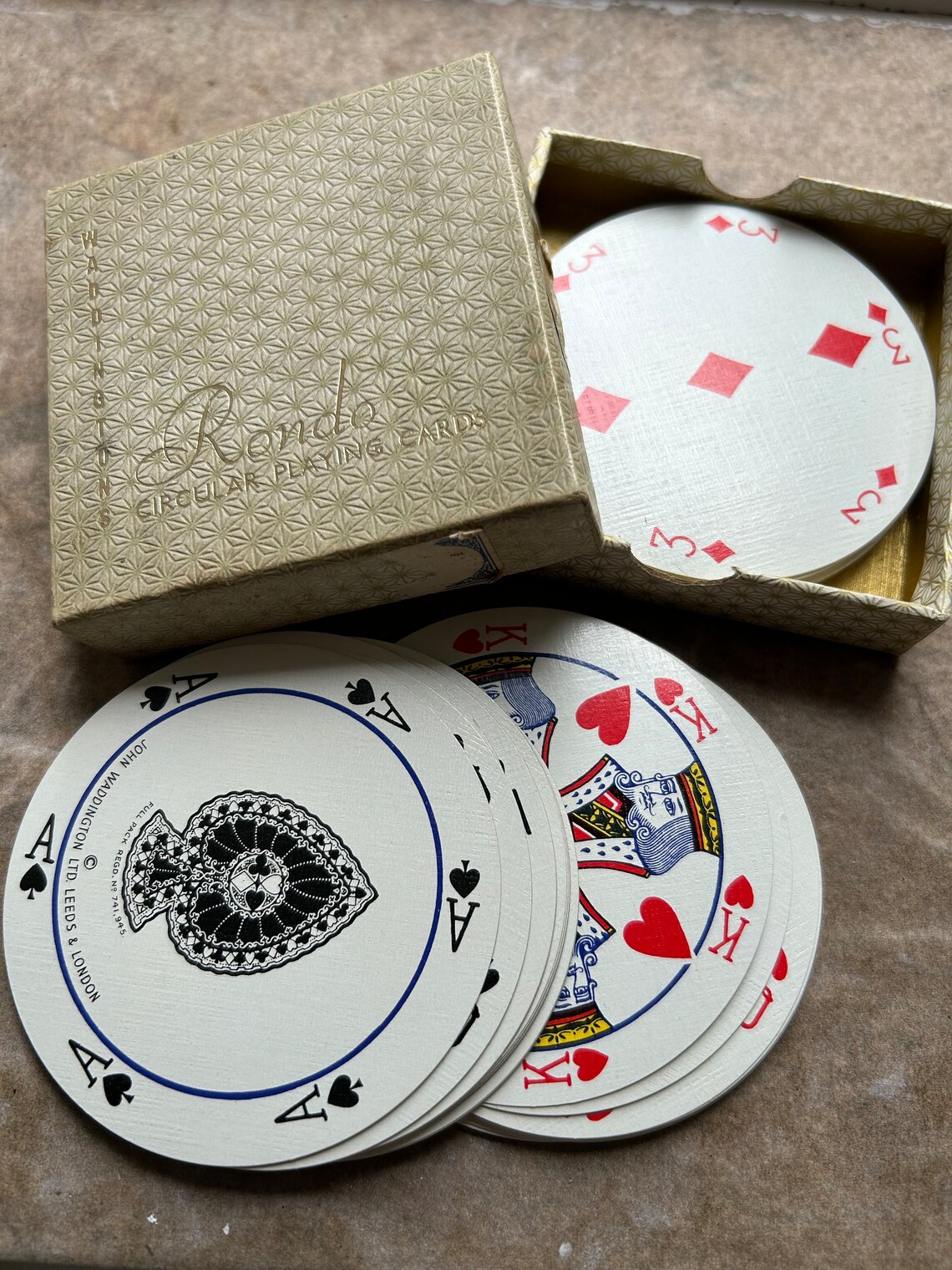 Rondo Playing Cards Used 1950s - Etsy