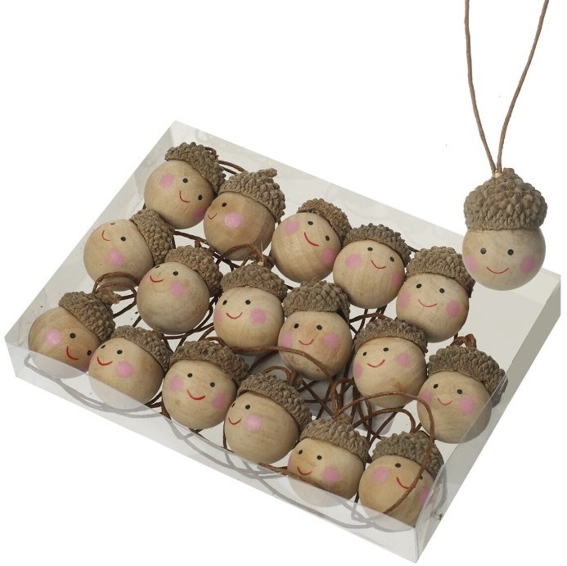 Mini Acorn Heads X 18 - Etsy UK