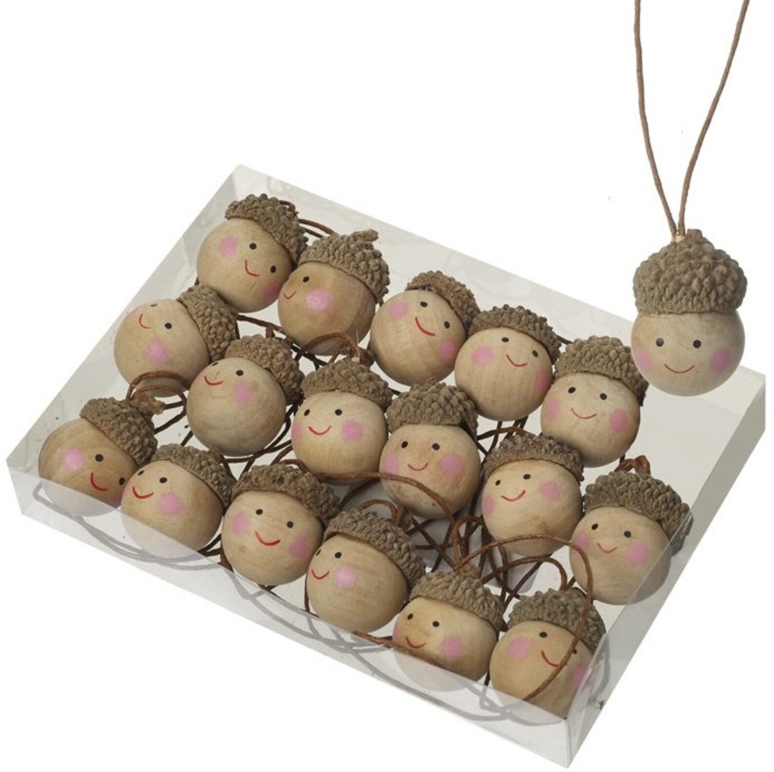 Mini Acorn Heads X 18 - Etsy UK