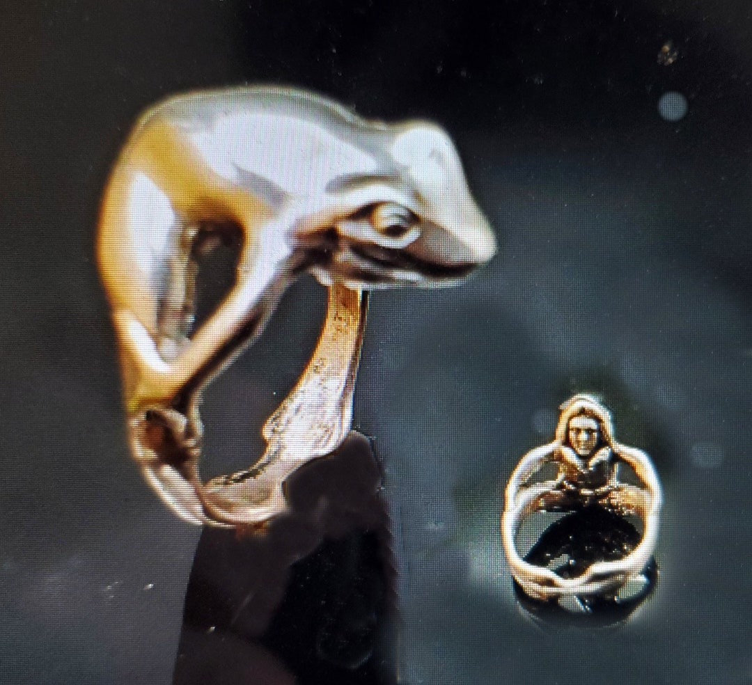 Original Sterling James Yesberger Frog Prince Ring - Etsy