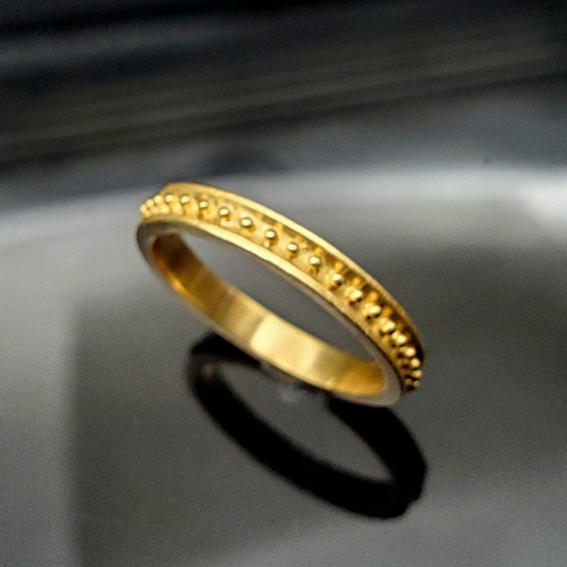 Etruscan Gold Ring - Etsy