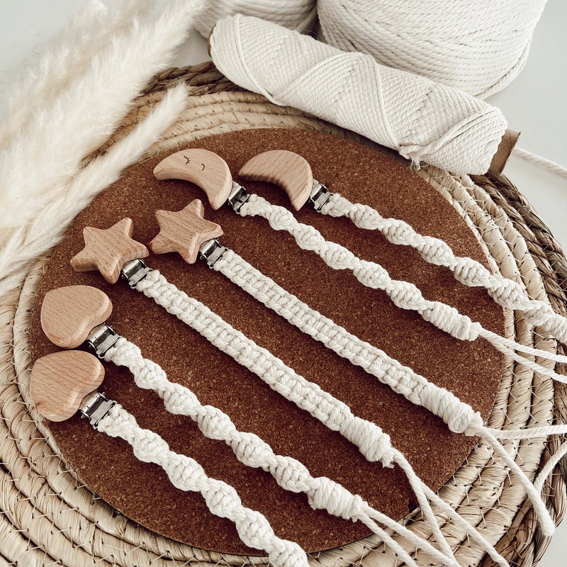 Wood Pacifier Clip - Etsy