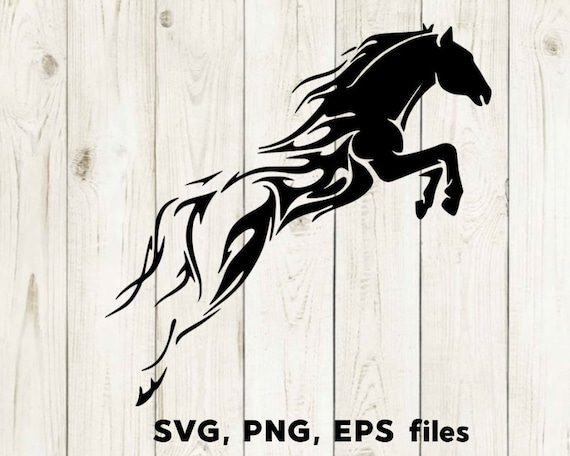 Pferd SVG Pferd Kopf Svg Mustang Pferd Svg-Datei für Cricut | Etsy