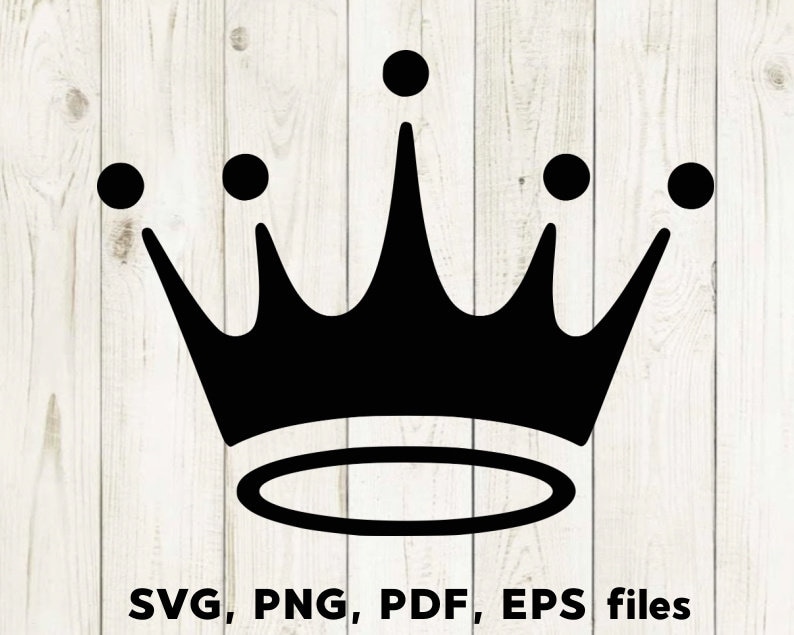 Crown svg cutting file crown clipart princess crown svg | Etsy