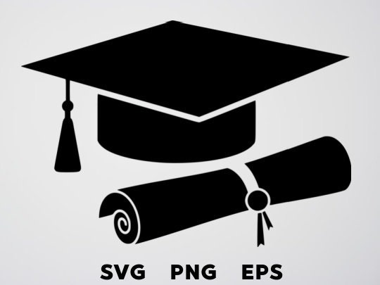 Graduation Svg, Hat Svg, Diploma Svg, Graduation Cut File - Svg ...