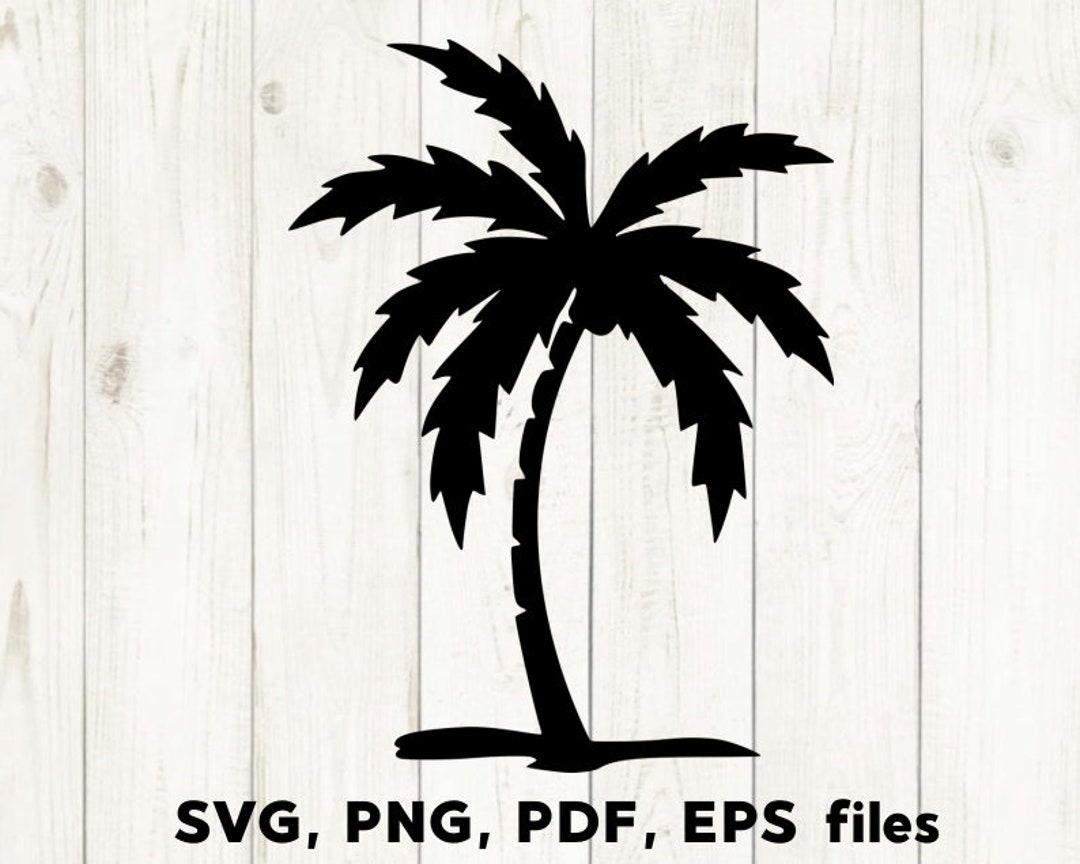 Palm Tree Svg, Summer Svg, Palm Cricut, Palm Vector, Palm Silhouette ...