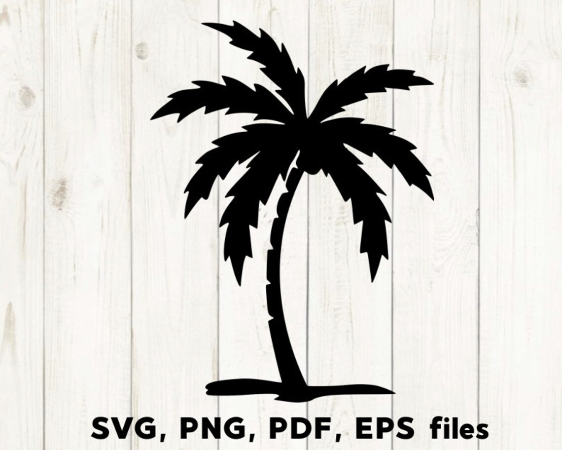 Palm Tree Svg Summer Svg Palm Cricut Palm Vector Palm - Etsy