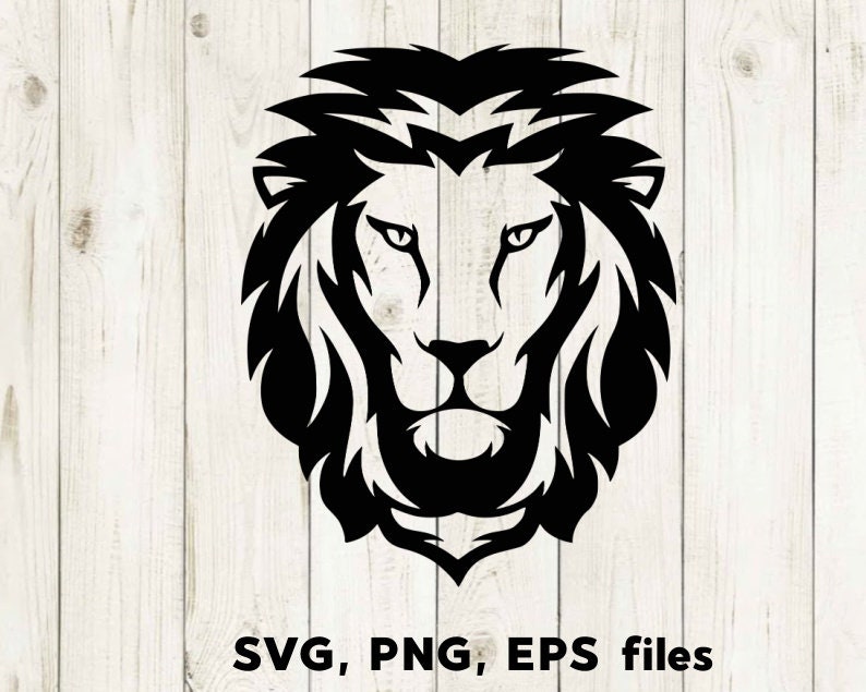 Lion SVG, Lion Svg File for Cricut, Lion Svg Designs, Lion Svg Cut File ...