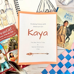 American Girl Unit Study | Kaya - Etsy