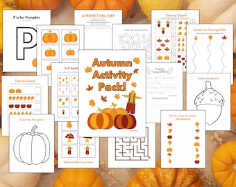 Fall Tea Pot Craft: Printable Autumn Activity (PDF Download) - Etsy