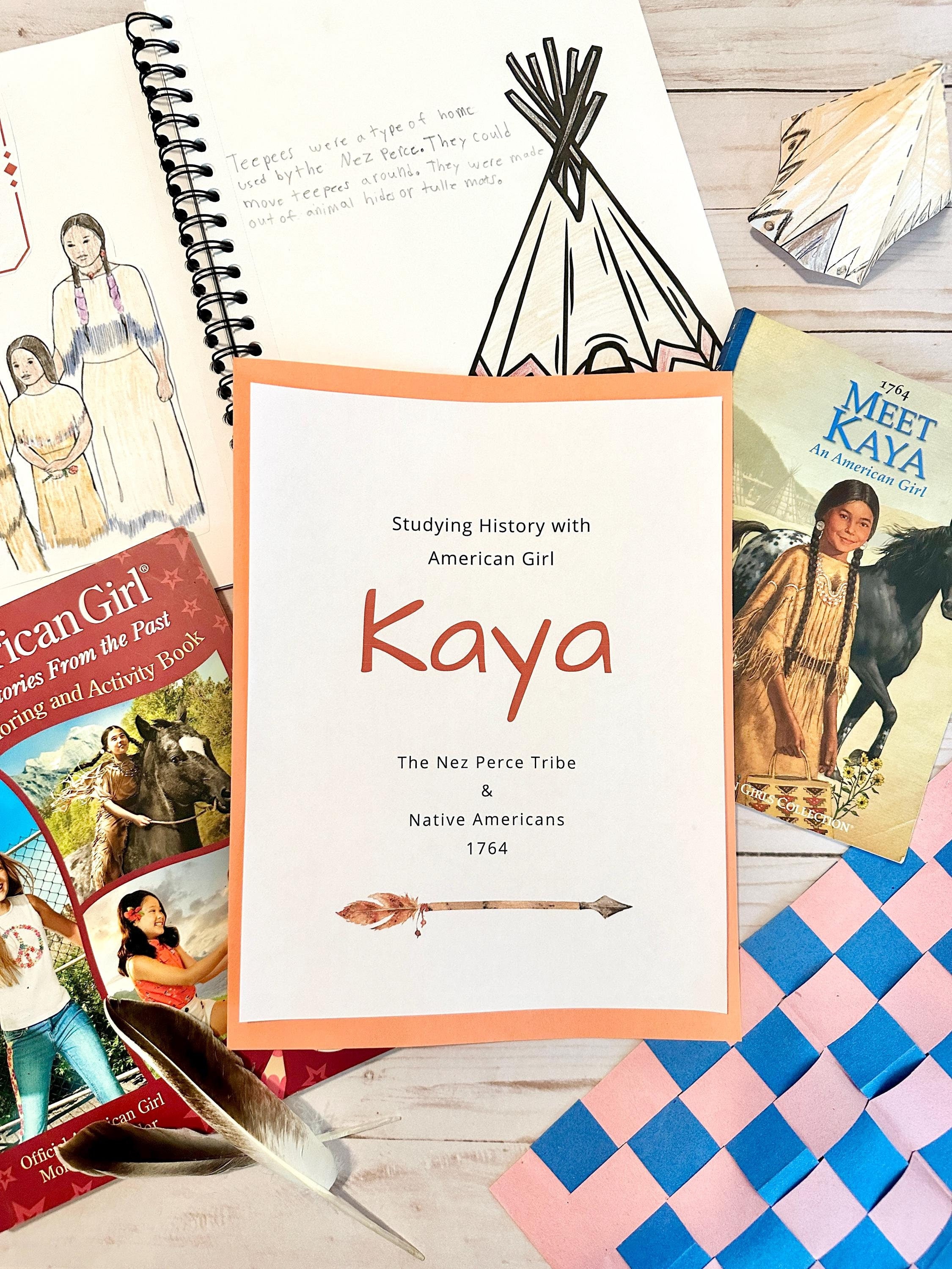 American Girl Unit Study | Kaya - Etsy