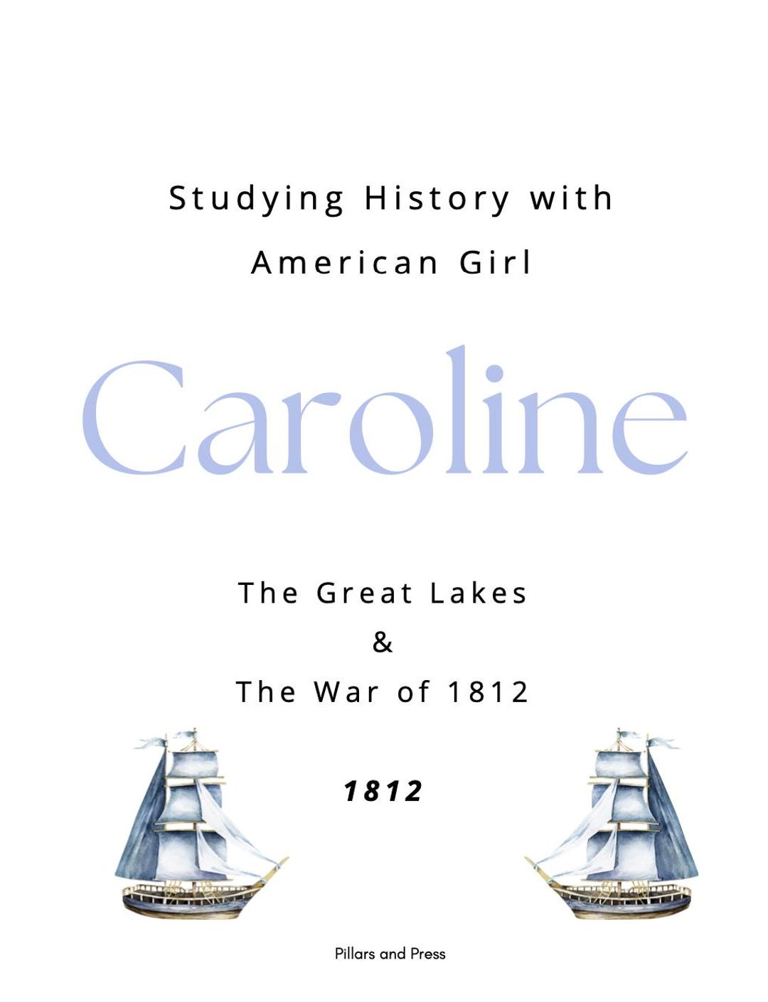 American Girl Unit Study | Caroline - Etsy