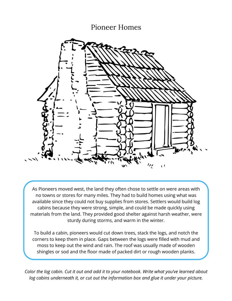 American Girl Unit Study | Kirsten - Etsy