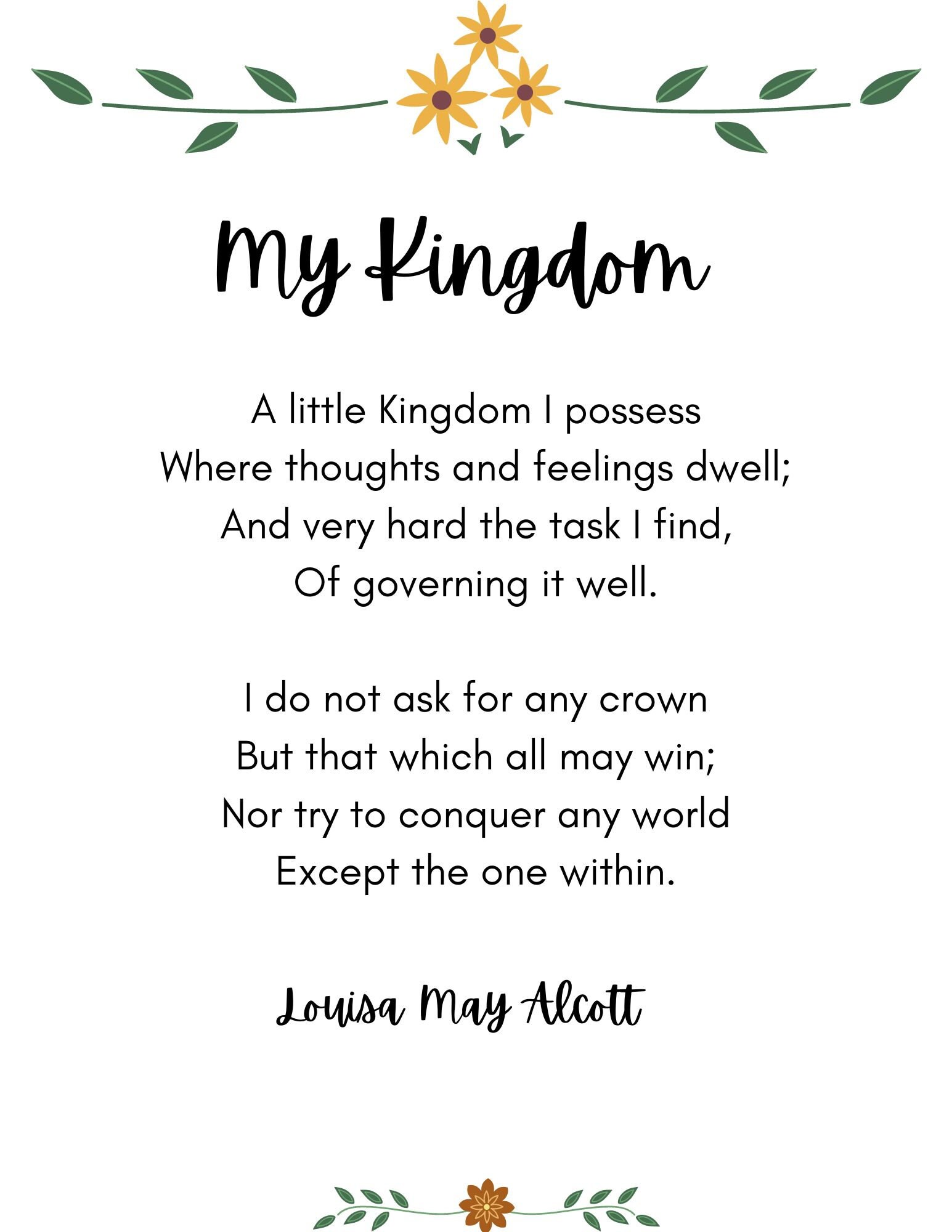 Poetry for Morning Menus | Easy and Delightful Poems for Kids - Etsy