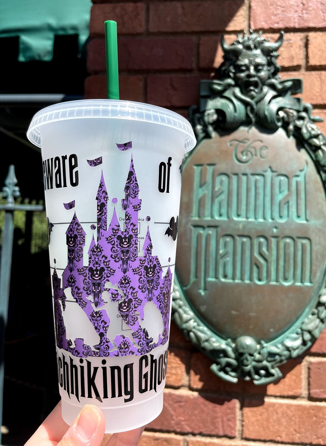 Spooky Mansion Starbucks Cold Cup - Etsy