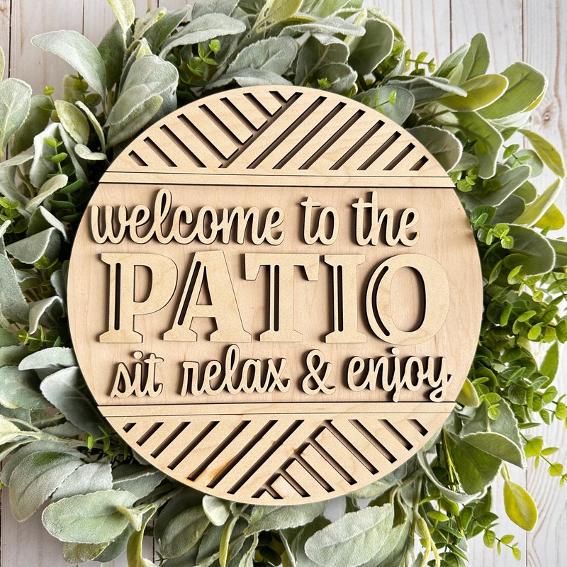 Welcome to the Patio - Etsy
