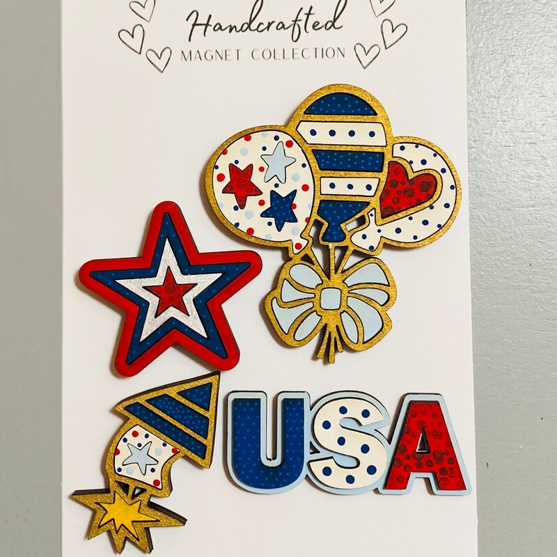 Patriotic Magnets - Etsy