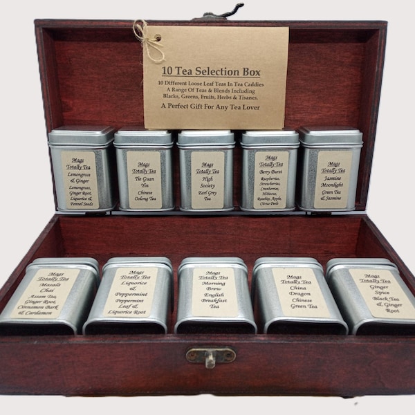 Tea Chest - Etsy