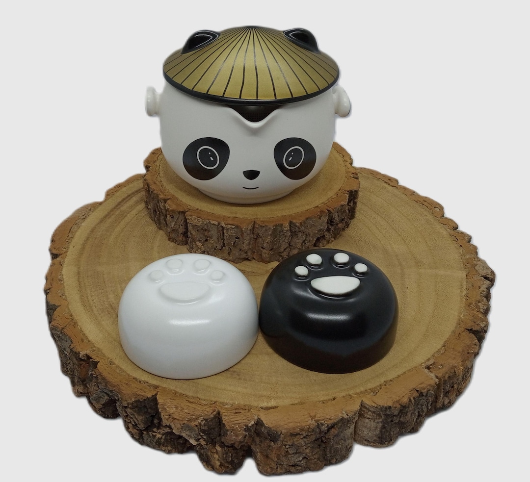 Gorgeous Kung Fu Panda Travel Teapot Set With Infuser & 2 Cups + Tea ...