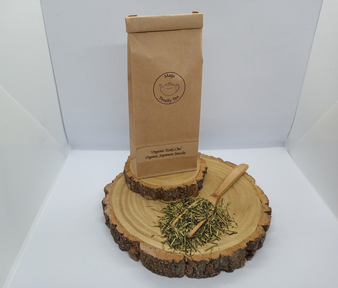 Organic 'kuki Cha’ Japanese Sencha 'bocha' Loose Green Tea - Choose ...