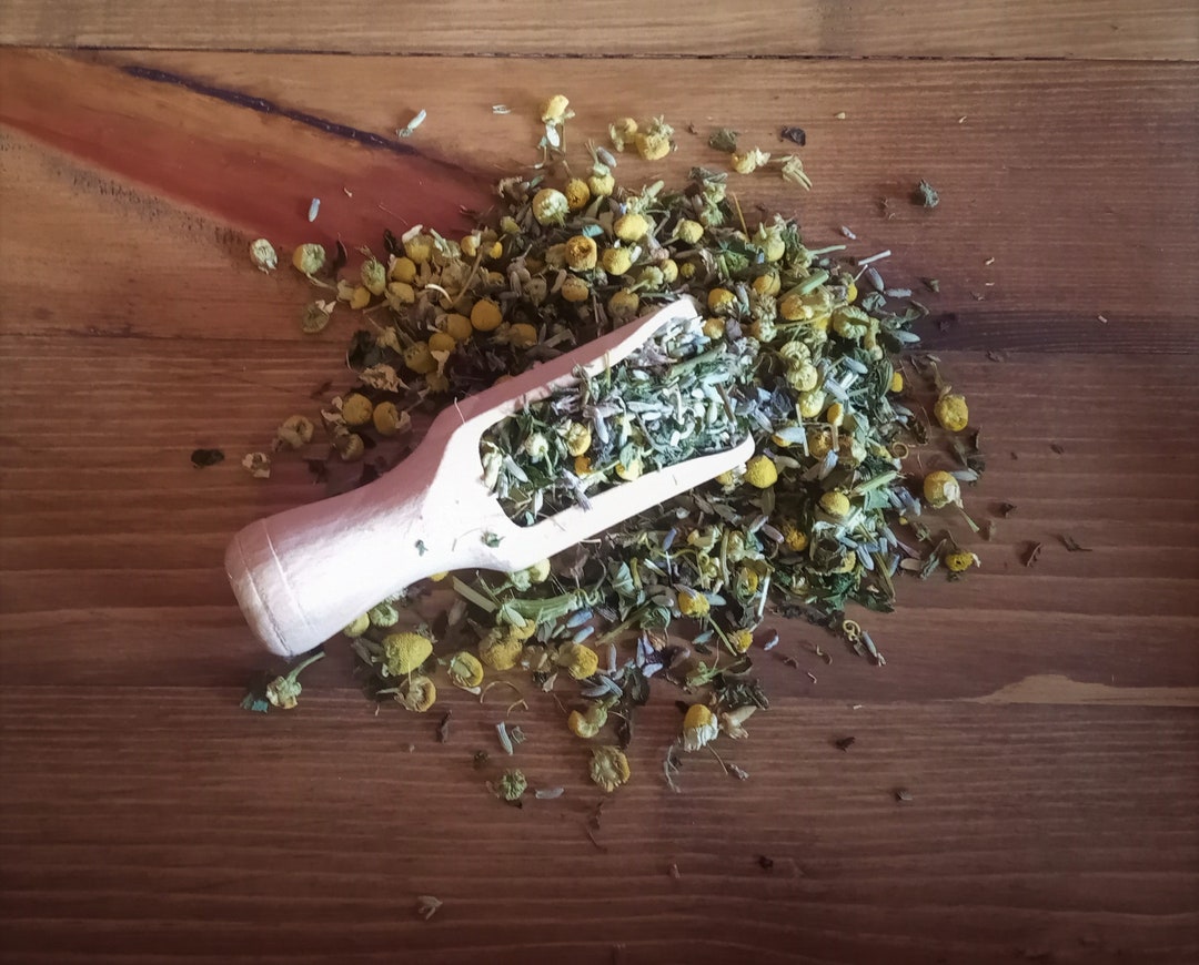 Relaxing 'sleepy Time' Herbal Night-time Tea Blend Tisane Loose Leaf ...