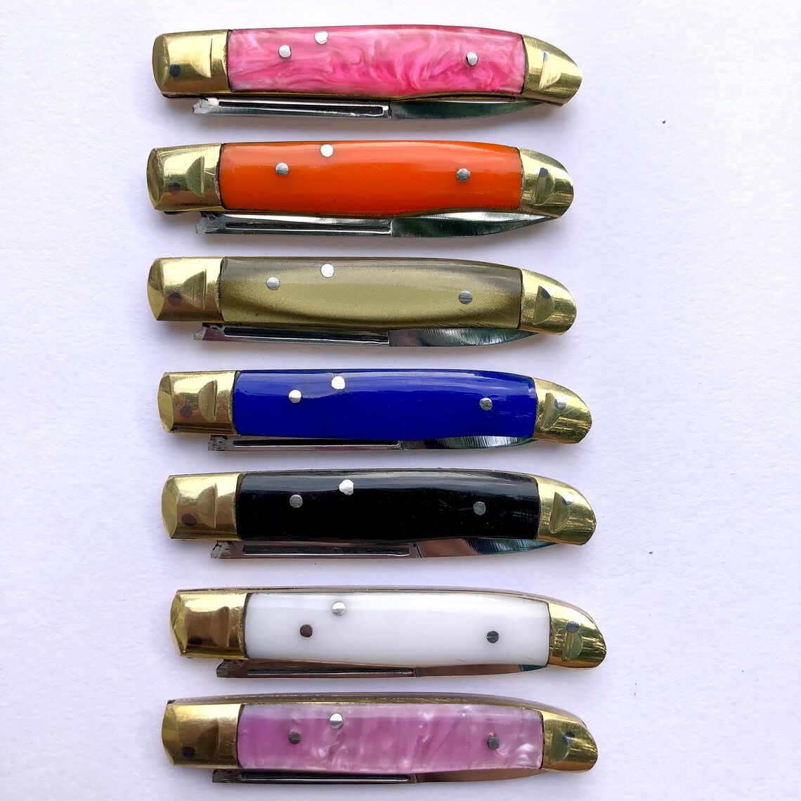Mini Pocket Knife Small Folding Knife Quality Handmade - Etsy