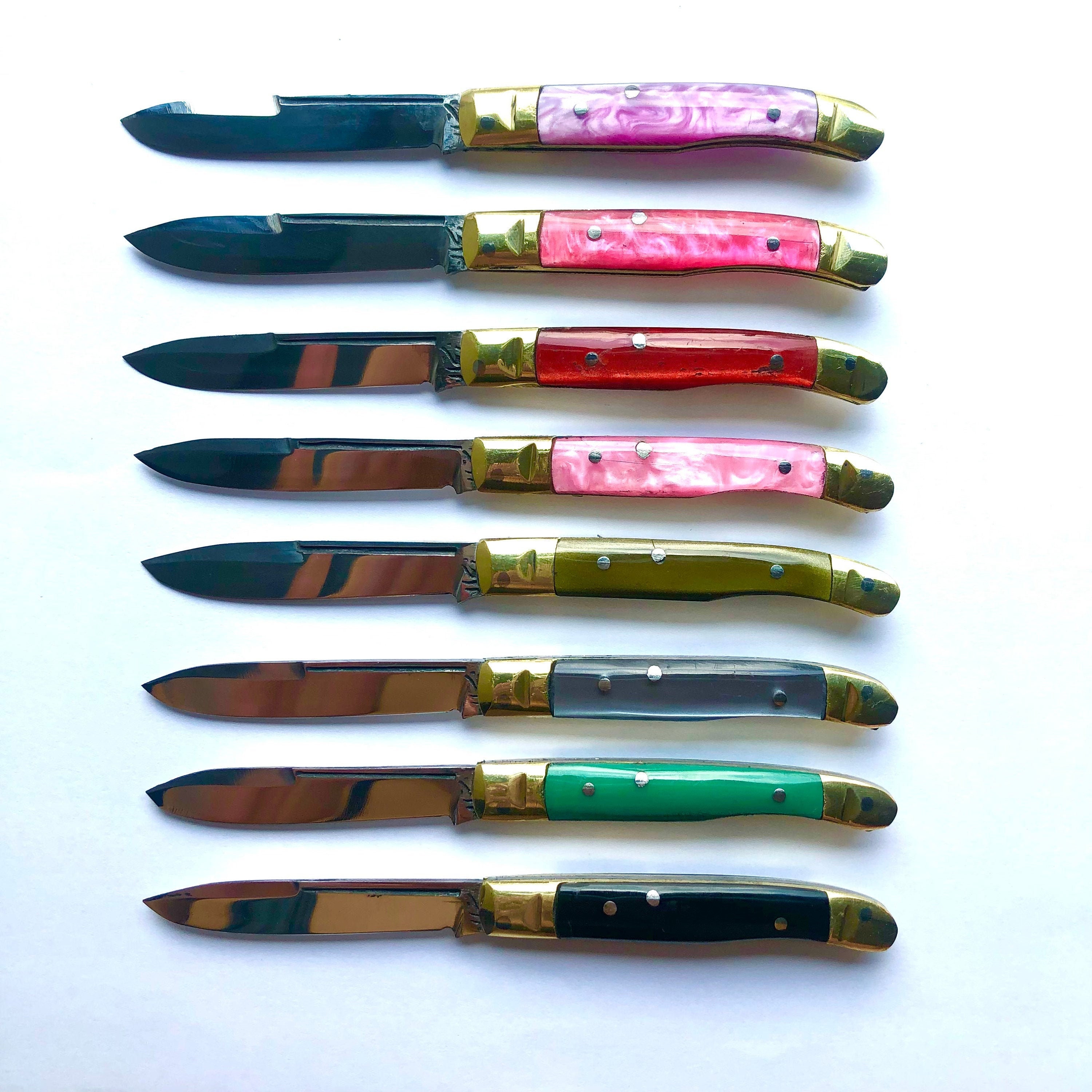 Mini Pocket Knife Small Folding Knife Quality Handmade - Etsy