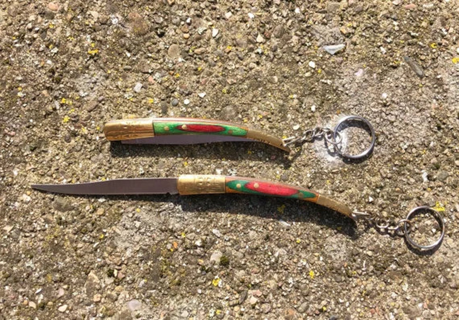 Quality Mini Pocket Knife With Keychain Small Folding Knife - Etsy