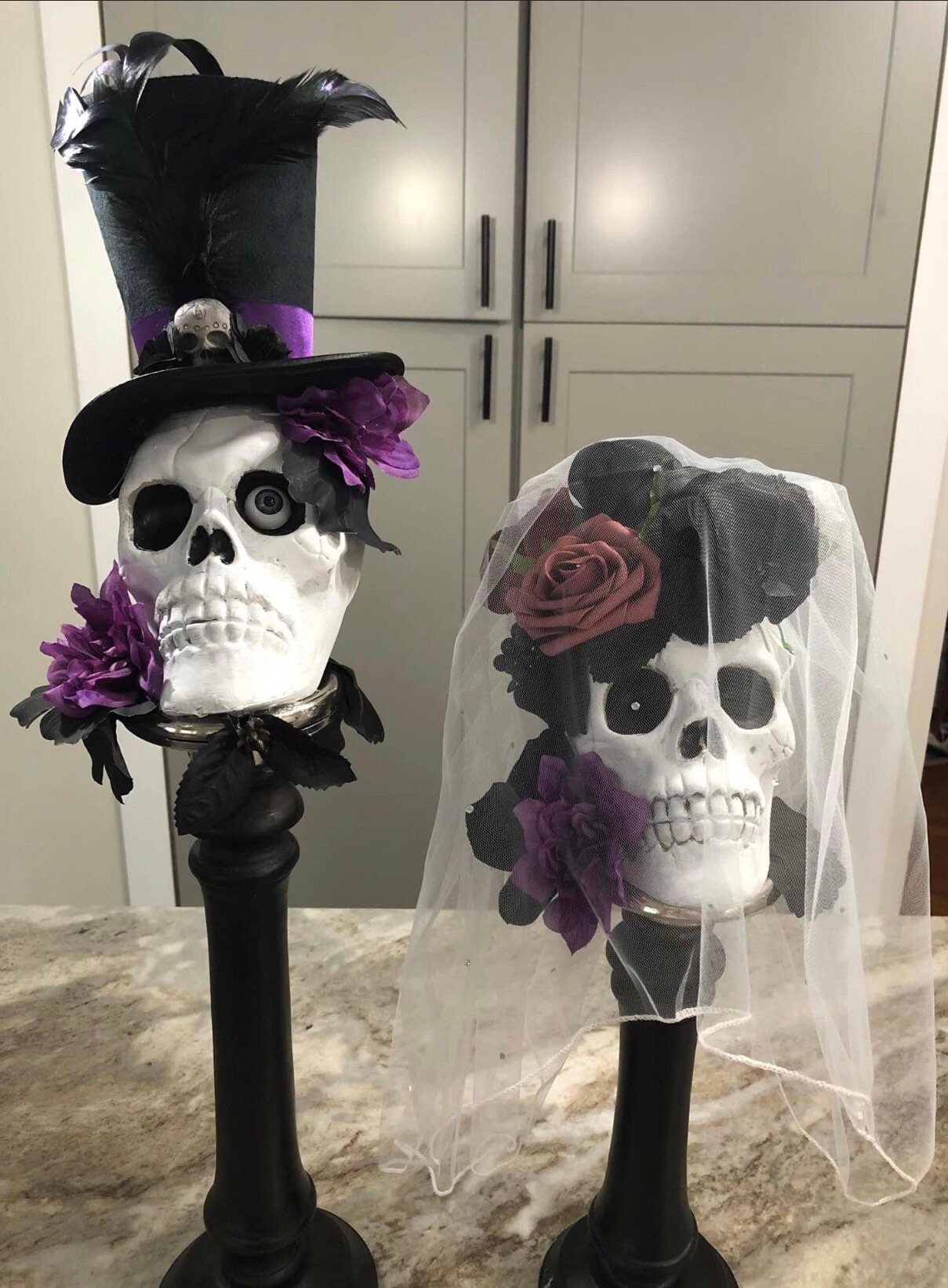 Skull Themed Wedding